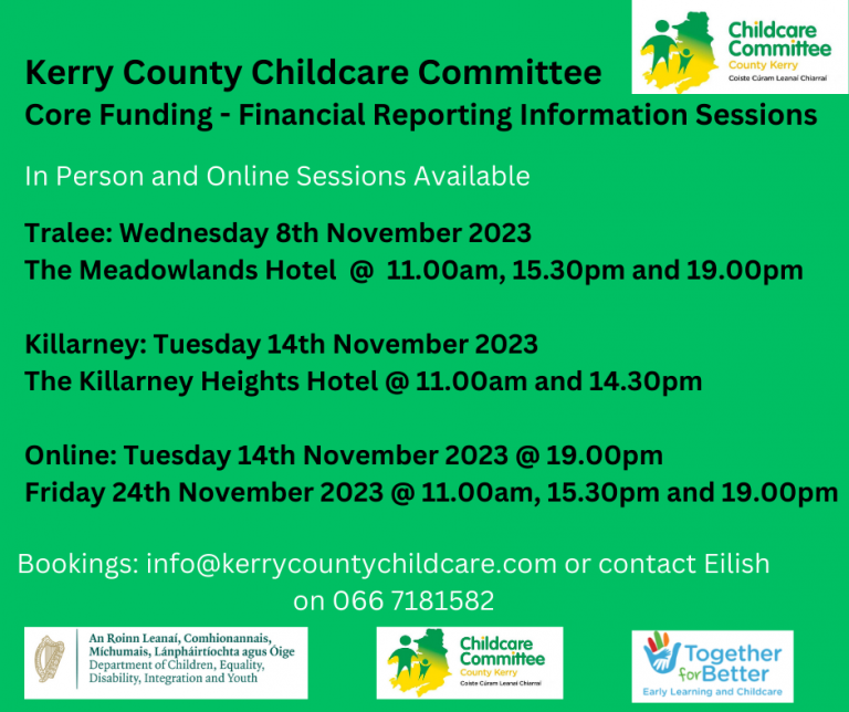 Core Funding – Financial Reporting Information Sessions November 2023 ...